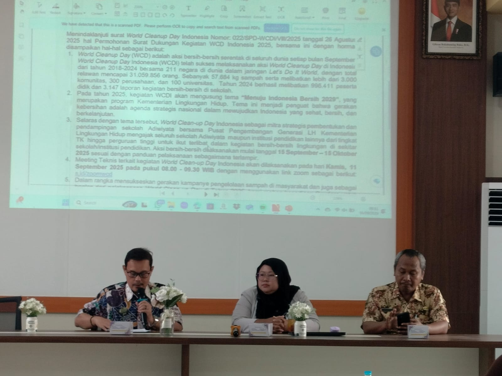 DLH Kabupaten Tegal Matangkan Rencana Aksi World Cleanup Day 2025